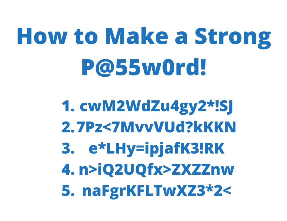 How To Make A Strong Password Password Bits