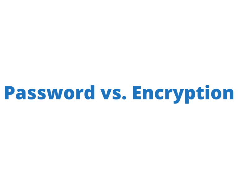 The Difference Between Password vs. Encryption Protection - Password Bits The Difference Between Password vs. Encryption Protection - Password Bits